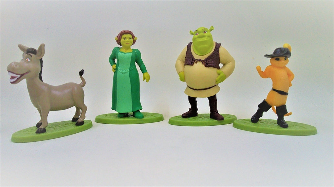Ready to Ship Shrek Themed Cake Topper, Birthday Party Cake Topper Pick ...