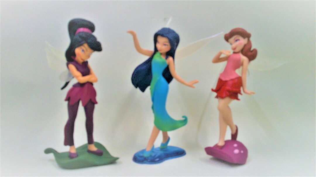 Ready to Ship, Disney Fairies Cake Topper, Fairies Birthday Themed Cake ...