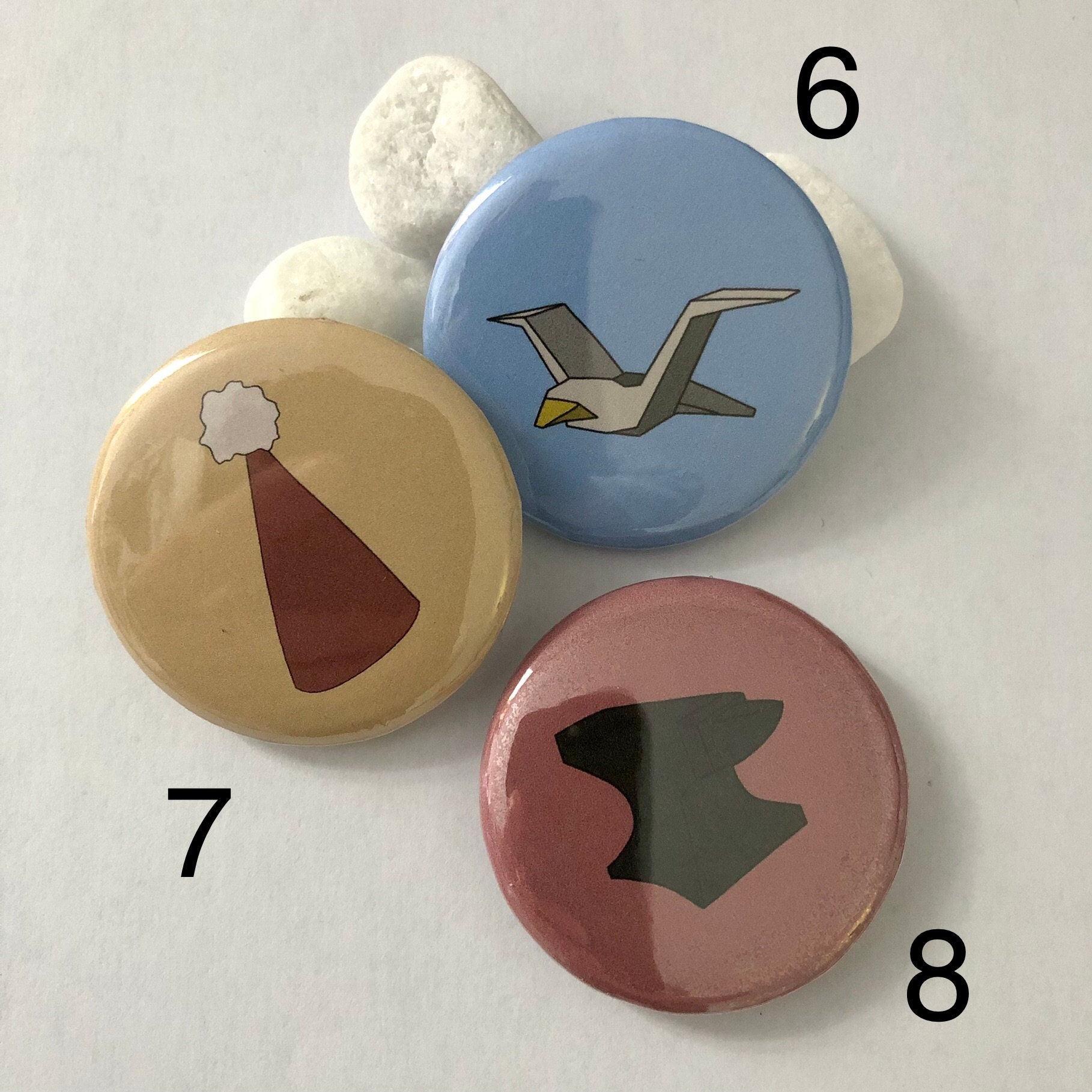 Lovejoy Badges Set of 3 - Etsy