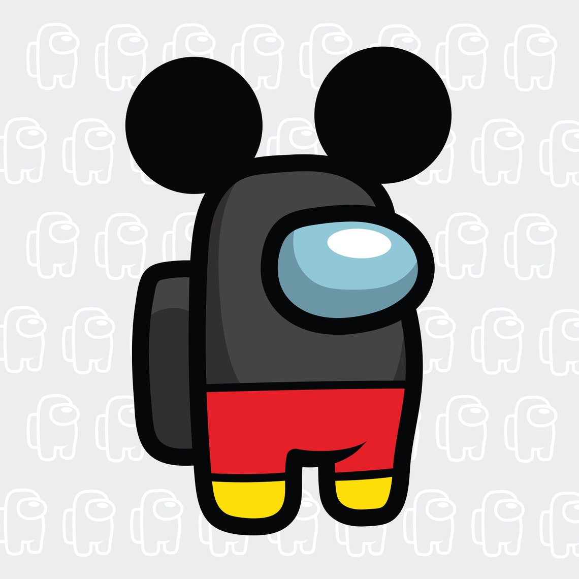 Among us custom svg Among us Disney Among us files for | Etsy