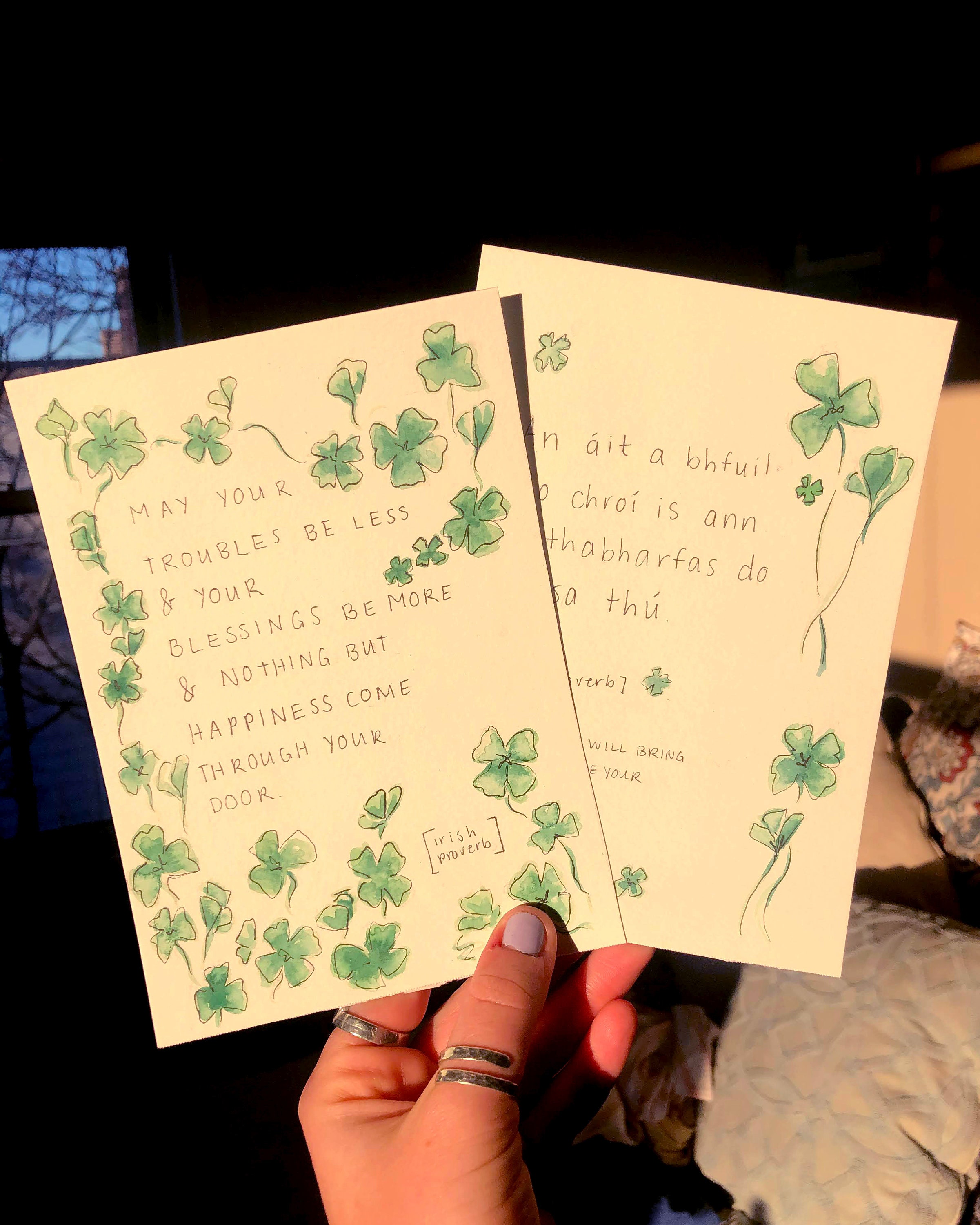 Irish Blessing Wall Art - Digital Print - Irish Proverb - Etsy