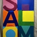 Shalom Art - Acrylic Paint on Canvas, Jewish Art, Shalom Painting. - Etsy