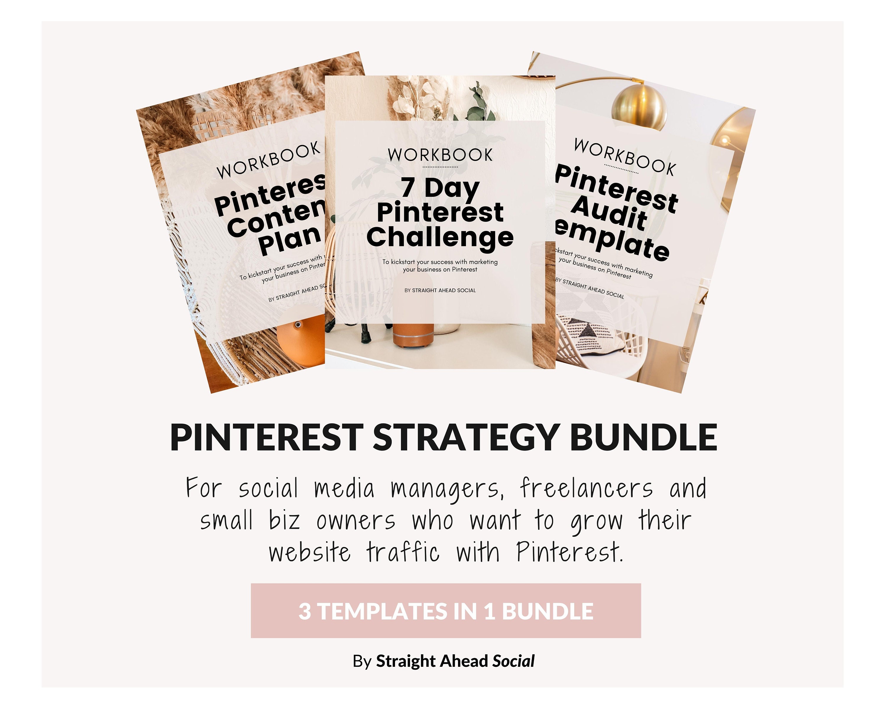 Pinterest Strategy Bundle | Pinterest Content Plan | Pinterest Audit ...
