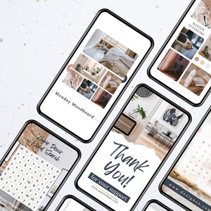 Interior Design Story Templates | Engagement Booster Pack | Home Decor ...