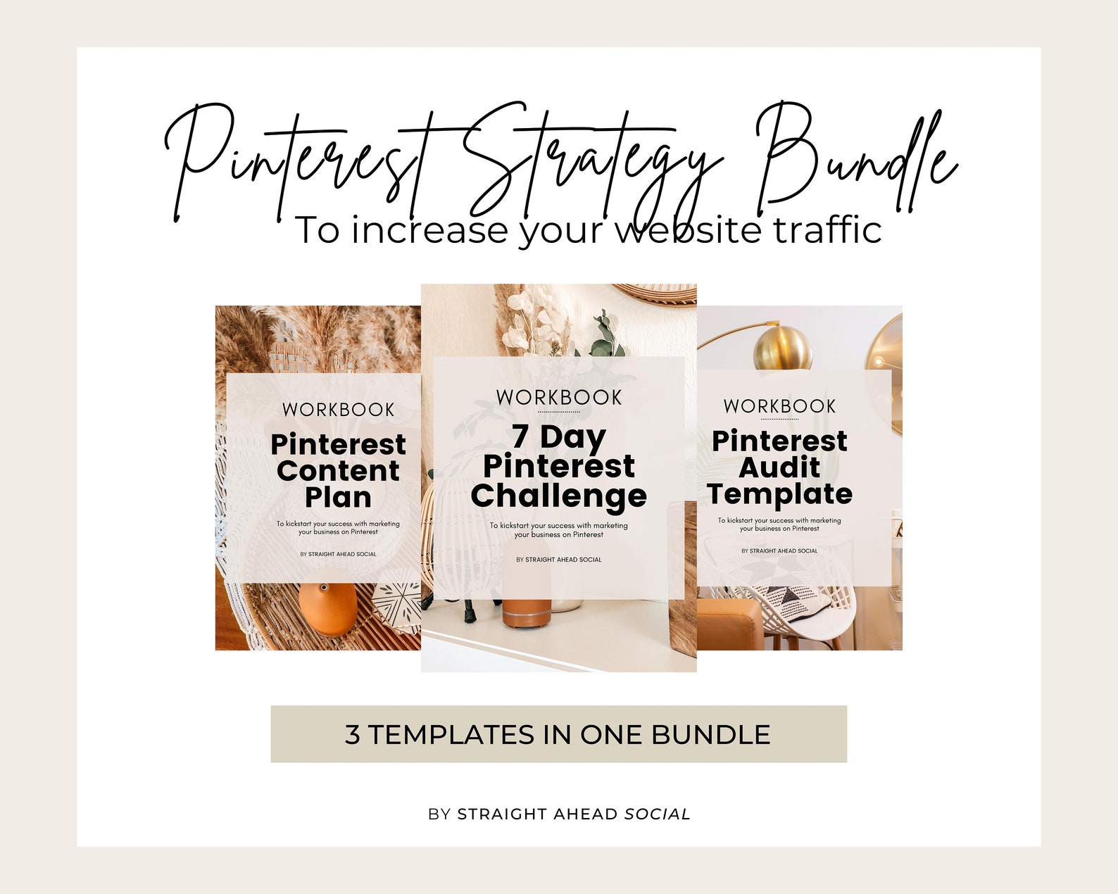 Pinterest Strategy Bundle | Pinterest Content Plan | Pinterest Audit ...