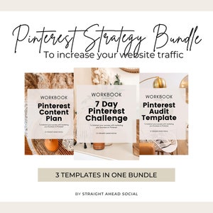 Pinterest Strategy Bundle | Pinterest Content Plan | Pinterest Audit ...