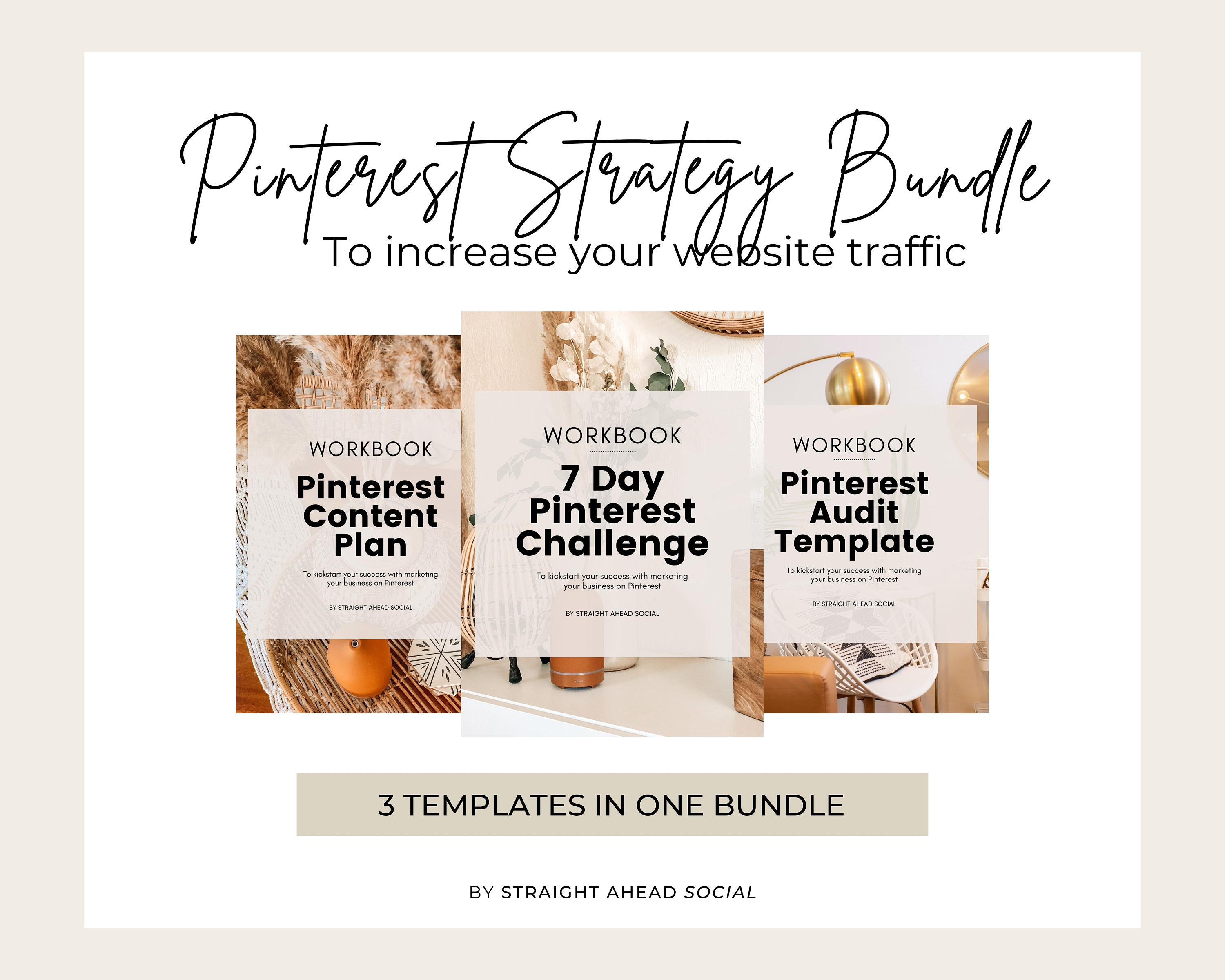 Pinterest Strategy Bundle | Pinterest Content Plan | Pinterest Audit ...