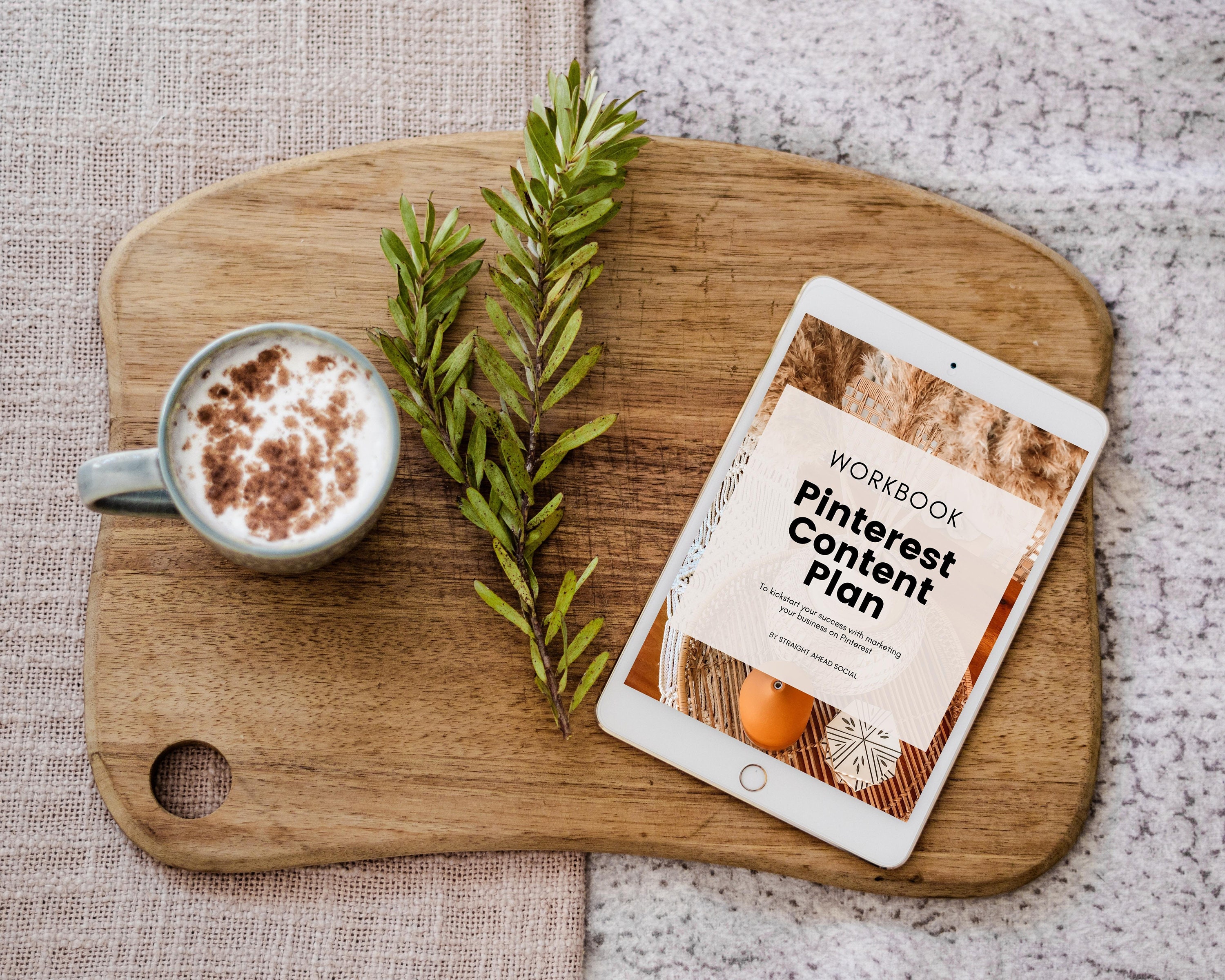 Pinterest Content Plan Template Printable Pinterest Workbook Pinterest ...