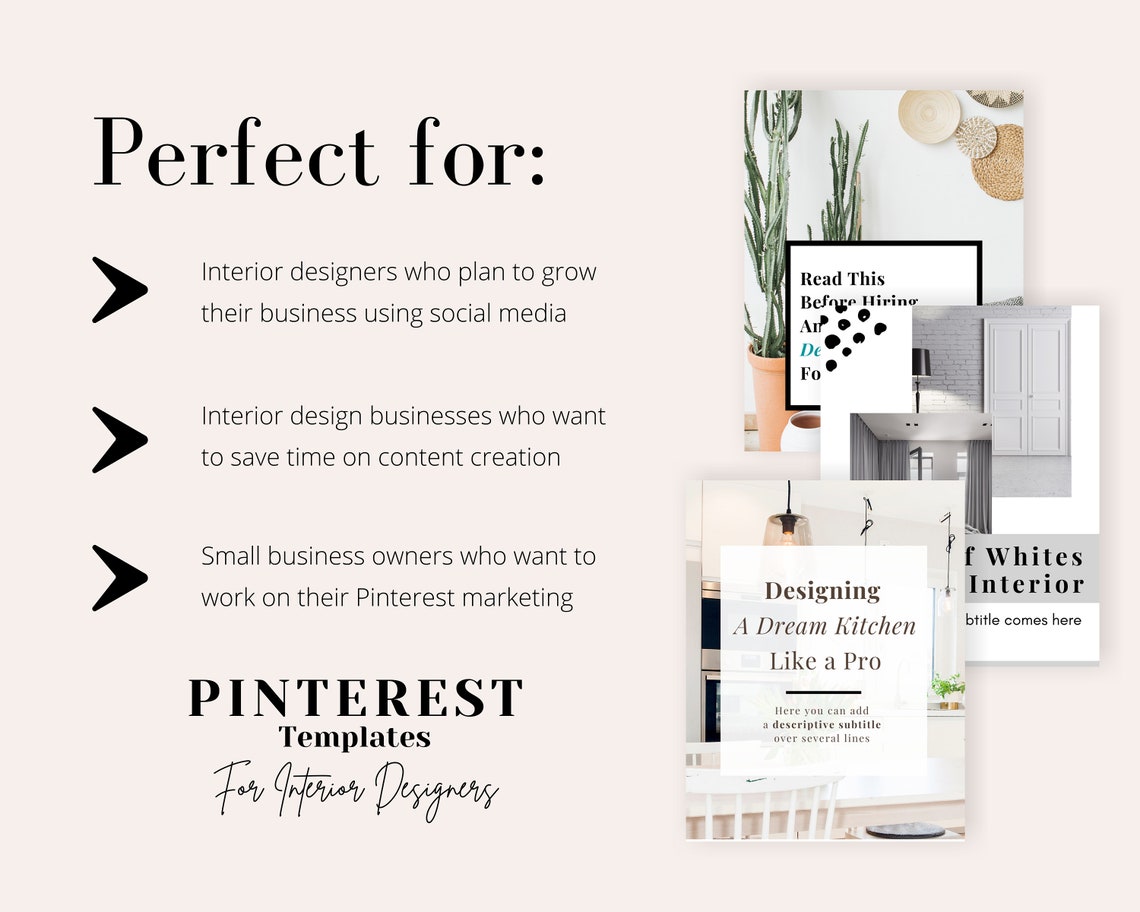 Pinterest Home Decor Canva Templates Customizable Pin Templates ...