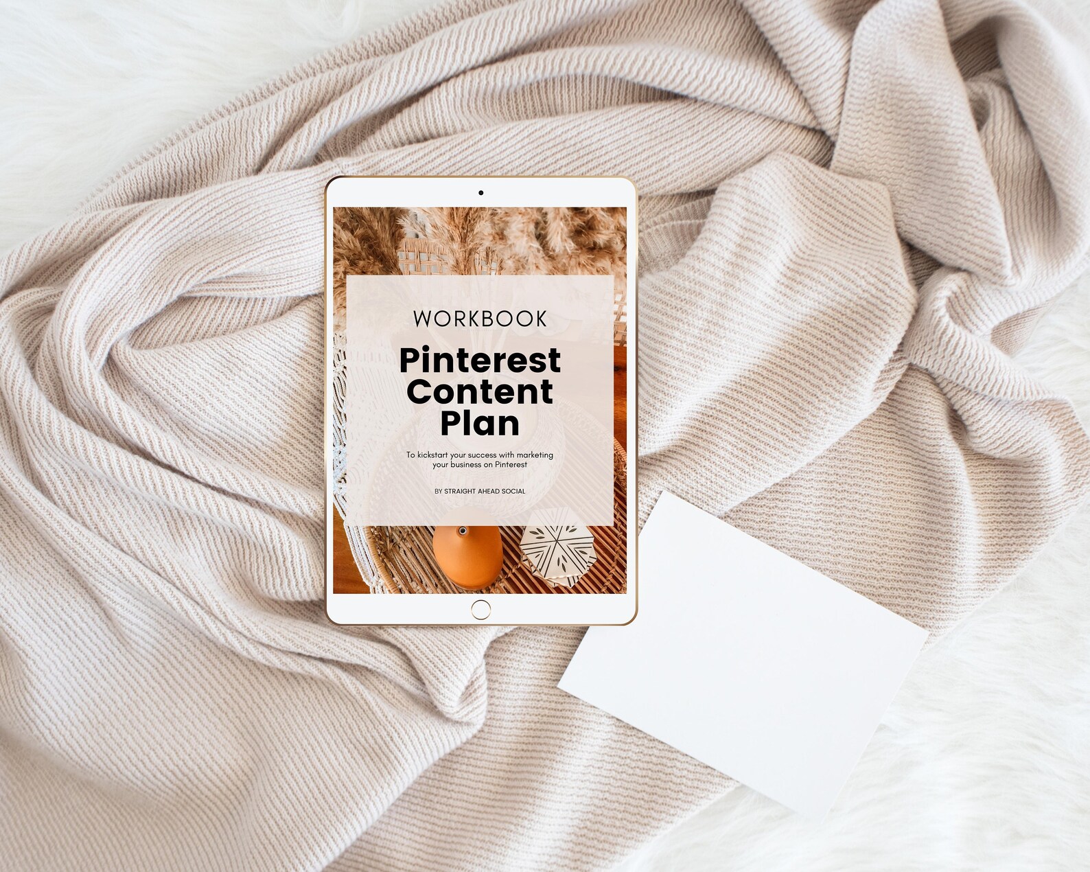 Pinterest Content Plan Template Printable Pinterest Workbook Pinterest ...