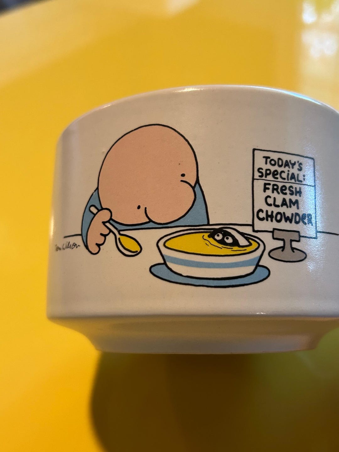 Vintage 1979 Ziggy Clam Chowder Soup Mug - Etsy