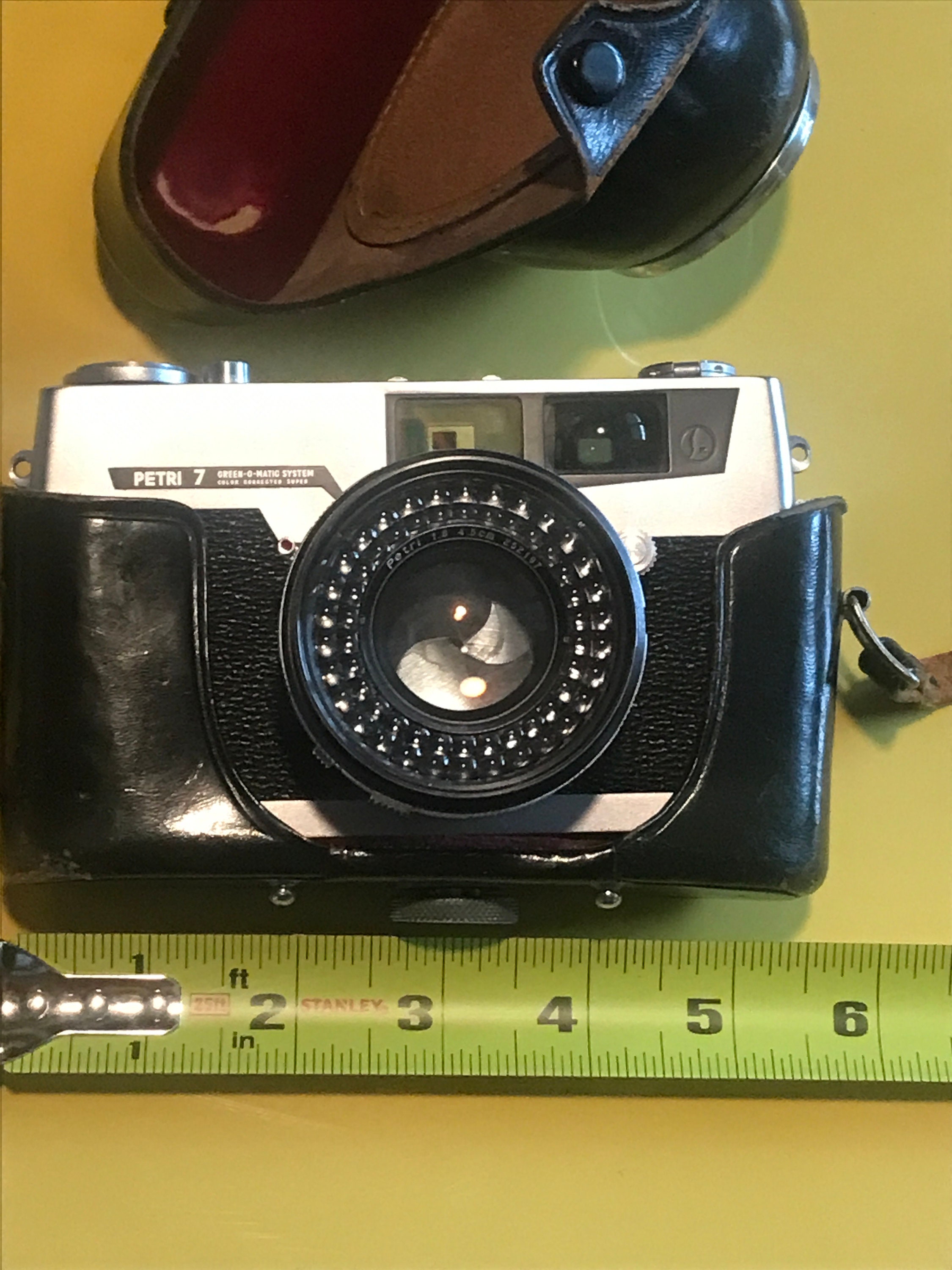 Vintage Petri seven 1.8 Camera 35mm With Leather - Etsy