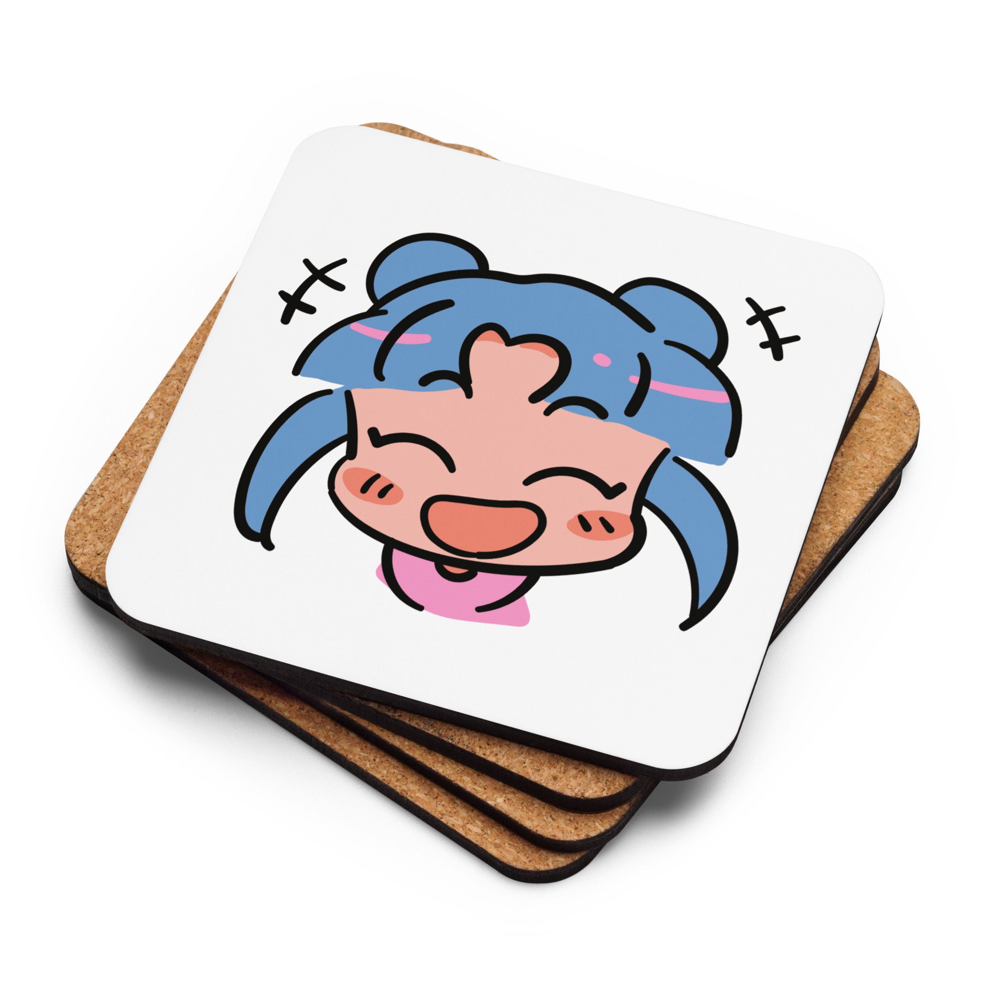 Cork Art Anime Girl Magical Girl Anime Twitch Cartoon Girl - Etsy