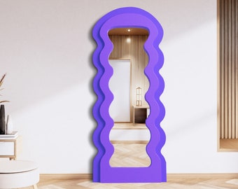 Wavy Mirror Full Length - Etsy