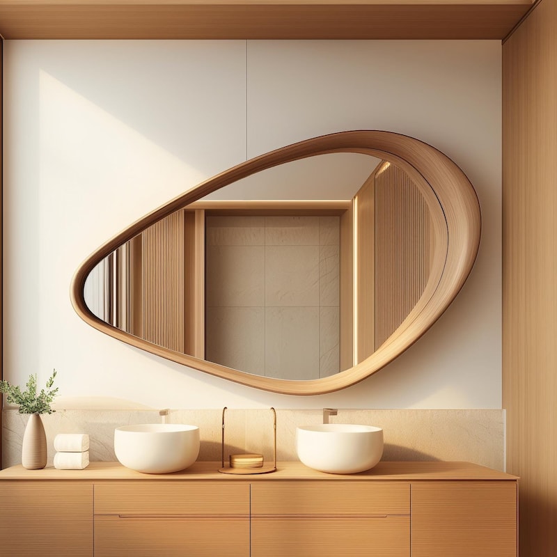 Modern Mirror - Etsy