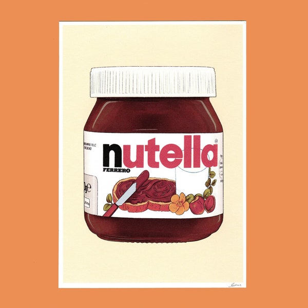 Nutella Print - Etsy