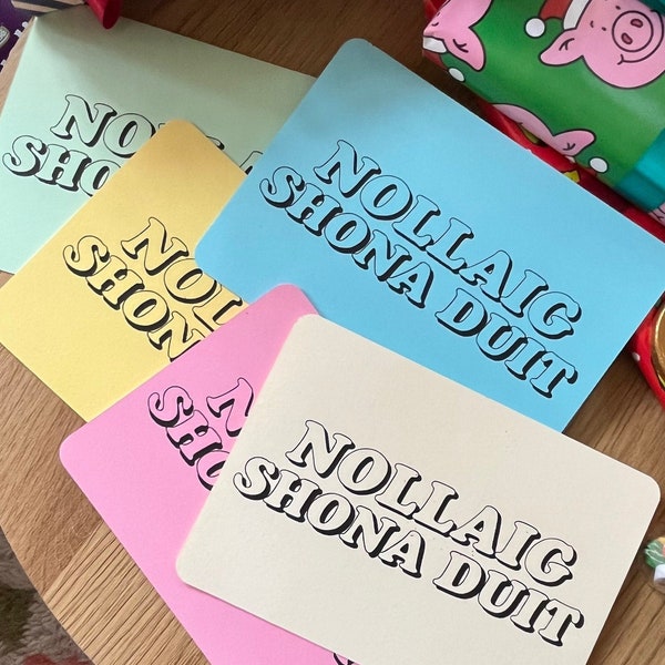 Nollaig Shona - Etsy Ireland