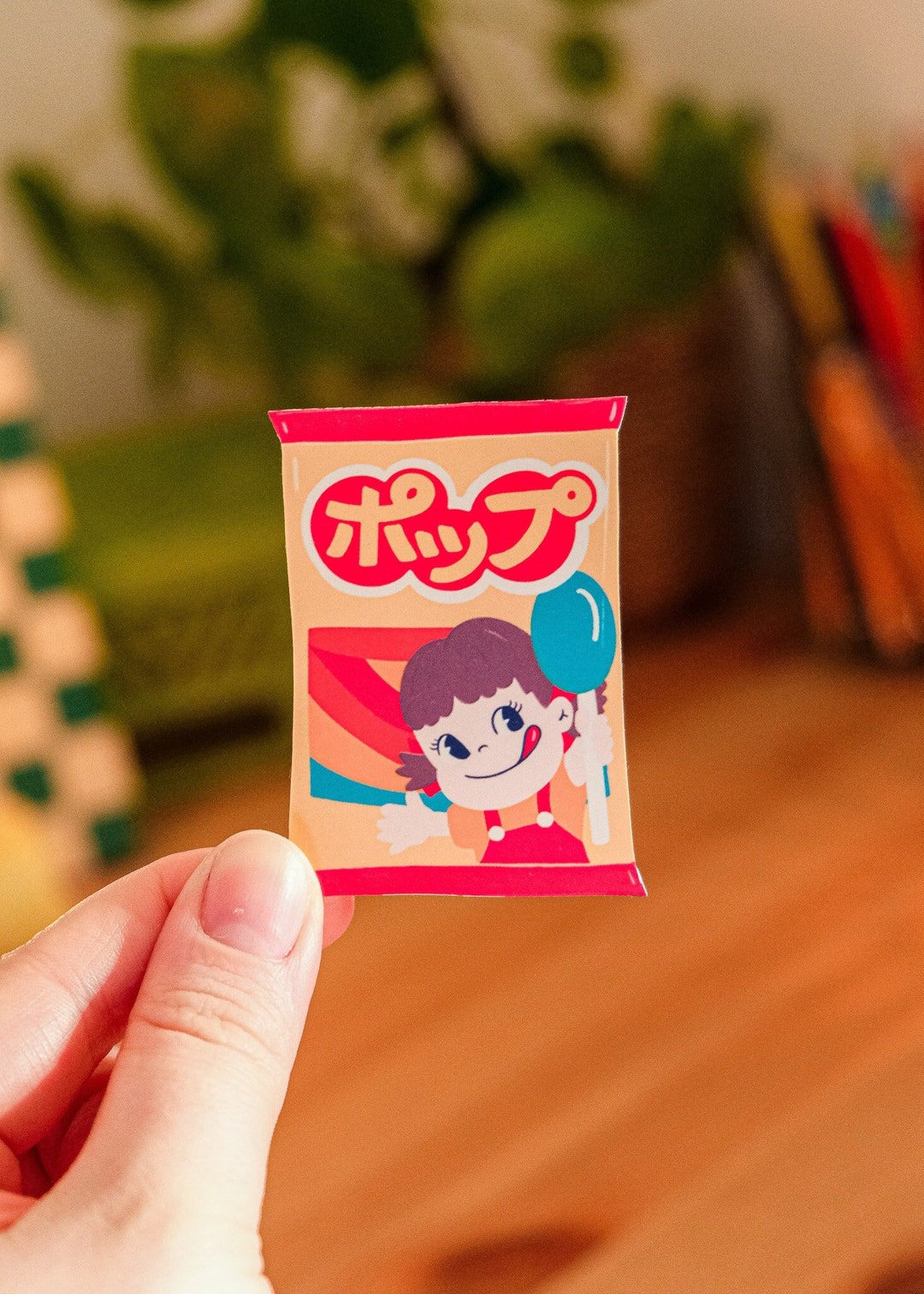 Peko Chan Lollipop Vinyl Sticker - Cute Sweet Candy Sticker - Etsy UK