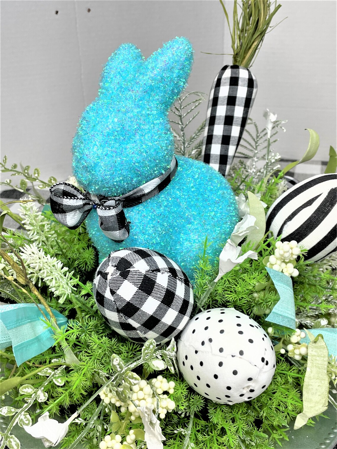 Easter Centerpiece, Bunny Centerpiece, Easter Tablescape, Table ...