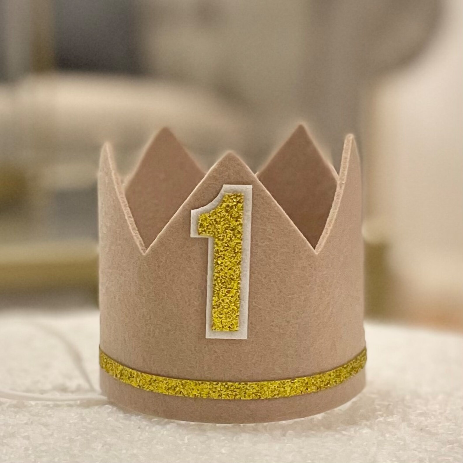 Birthday Party Hat Crown & Banner Khaki - Etsy