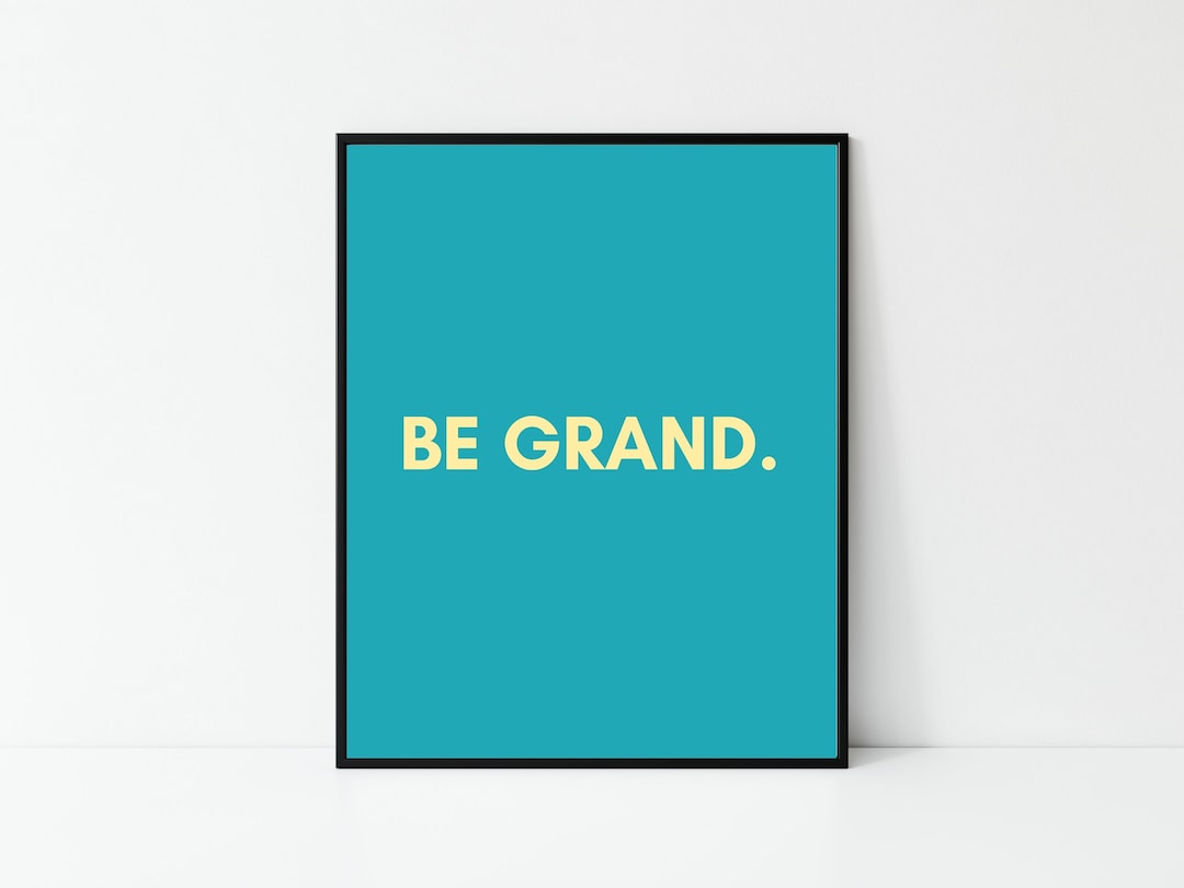 It'll Be Grand, Be Grand, Irish Print, Irish Gift, Irish Saying, Home ...