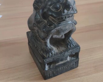 Blue Stone Carving - Etsy