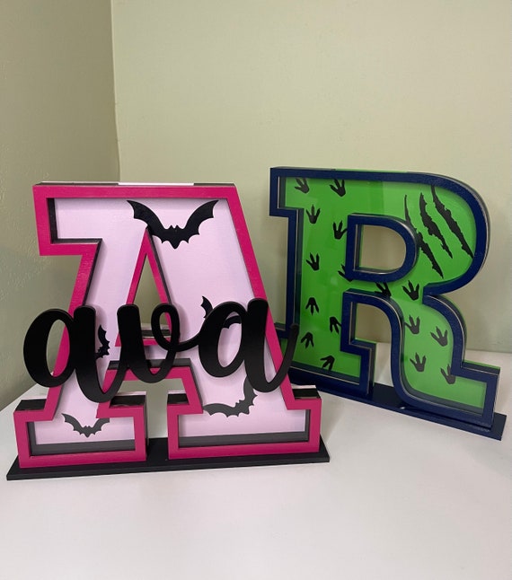 Personalized Letter Piggy Bank Kids Room Baby Shower Wedding - Etsy