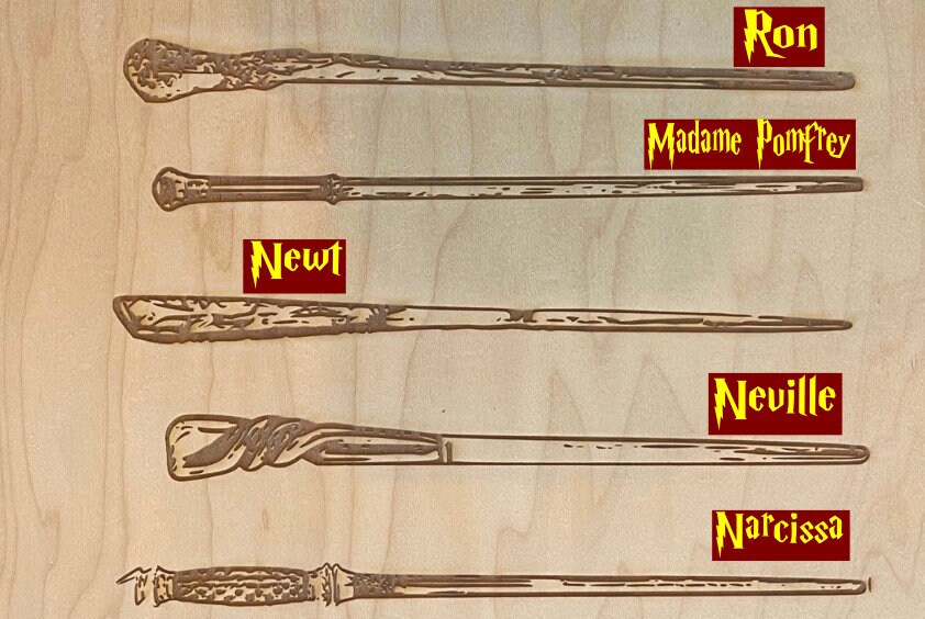 Magical Wand Wooden Spoons | Etsy