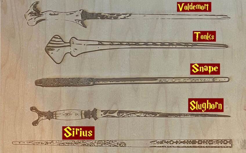 Magical Wand Wooden Spoons | Etsy