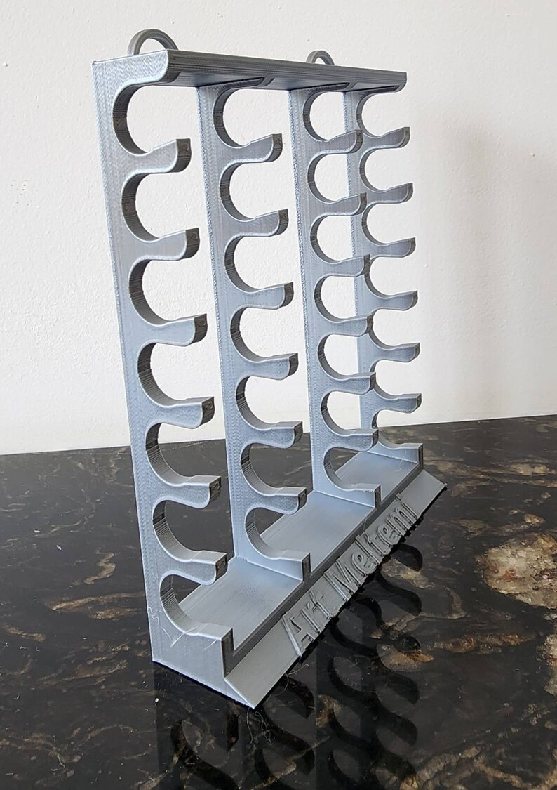 Artists Paint Brush Holder, Horizontal Drying Brush Rack. Perfect Gift ...