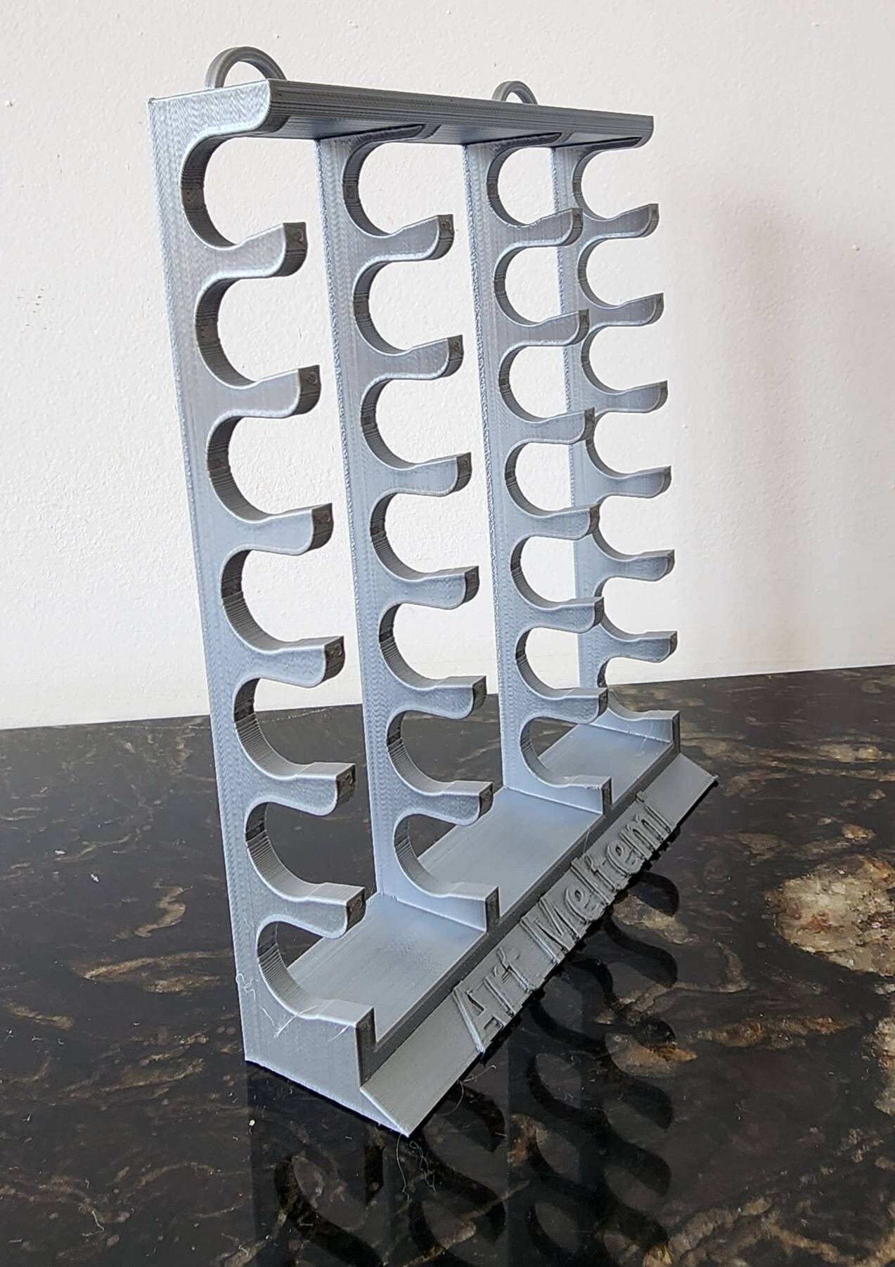 Artists Paint Brush Holder, Horizontal Drying Brush Rack. Perfect Gift ...