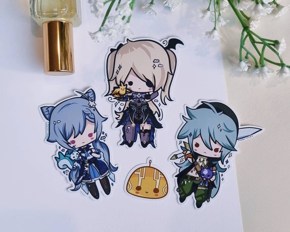 Electro Fischl Keqing Razor Genshin Impact X Pokemon | Etsy