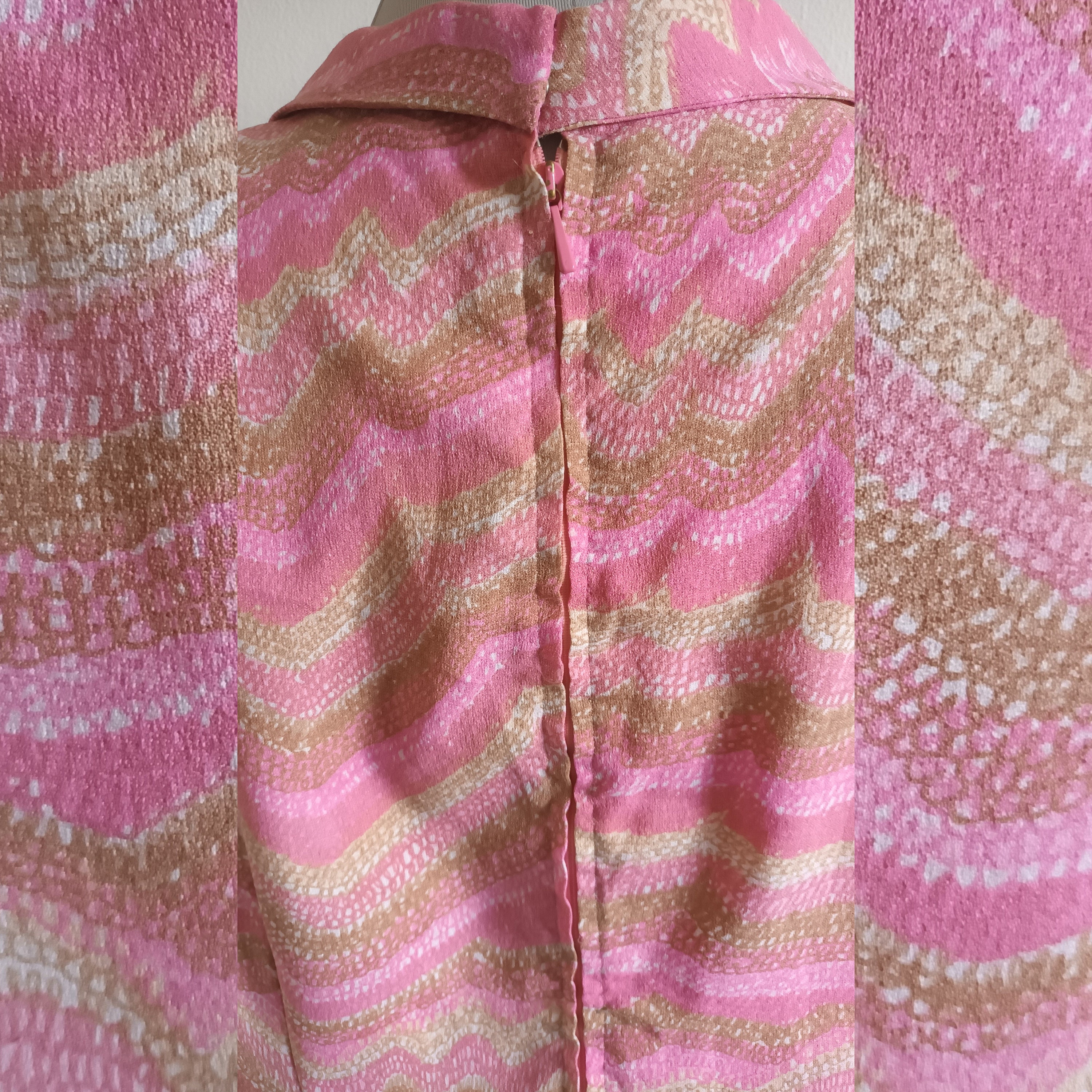 60s Vintage Barbie Dress, Pink Barbie Dress, Mod Dress, Modette, Mid ...