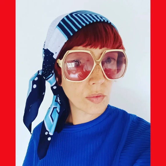 1960s scarf, vintage scarf, vintage patterns, 60s sha… - Gem