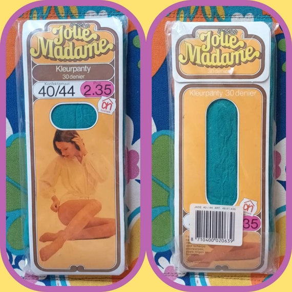 Vintage tights, original vintage package, 60s tights,… - Gem