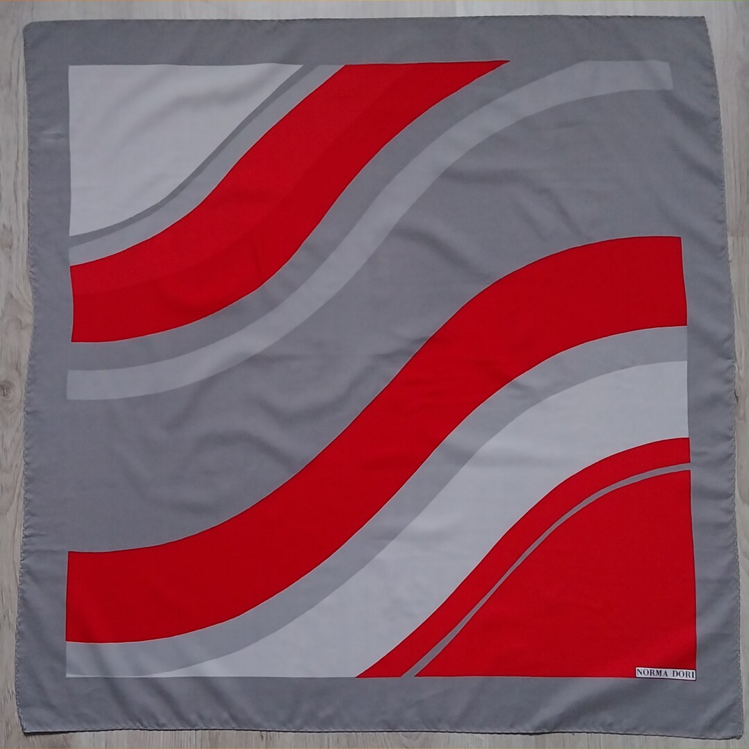 Norma Dori Original Italian Vintage Scarf Headscarf Shawl, Mod Scarf ...