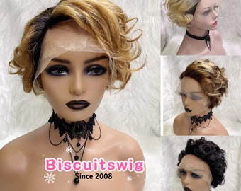 Pixie Cut Wig - Etsy