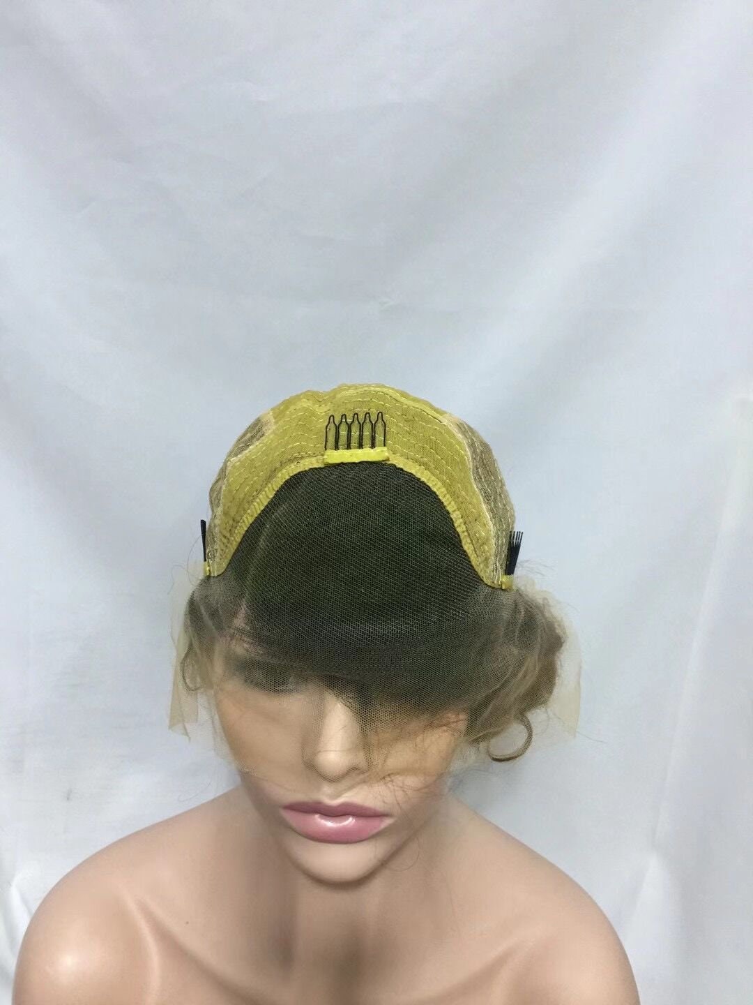 BISCUITS Curly Pixie Wig Lace Front Human Hair Wigs Human Hair Pixie ...