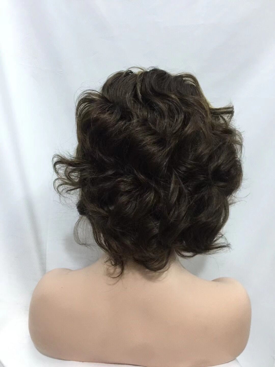 BISCUITS Curly Pixie Wig Lace Front Human Hair Wigs Human Hair Pixie ...