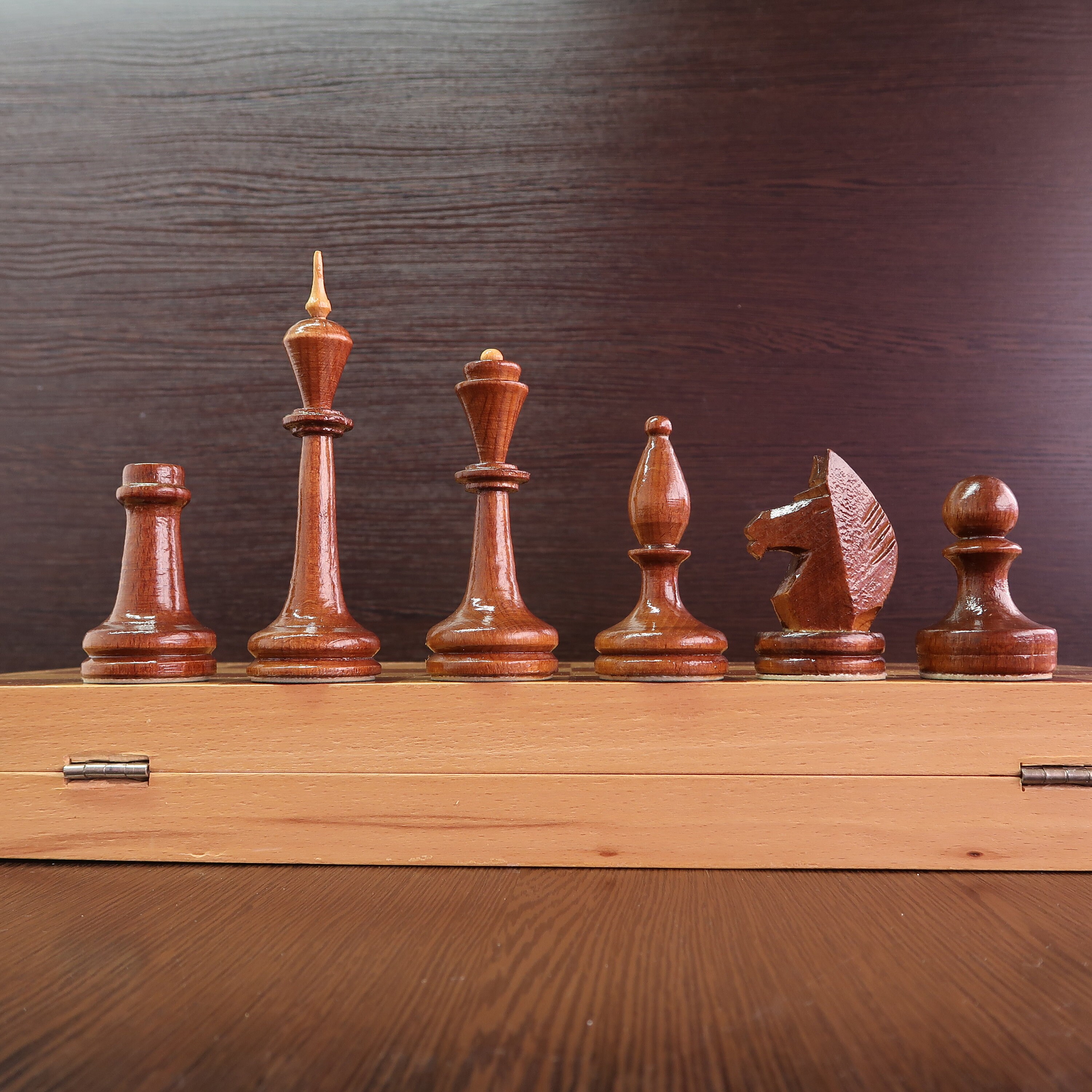 Big Old 1980s Classic Chess Set Chessboard 17.72 Inches Rare - Etsy