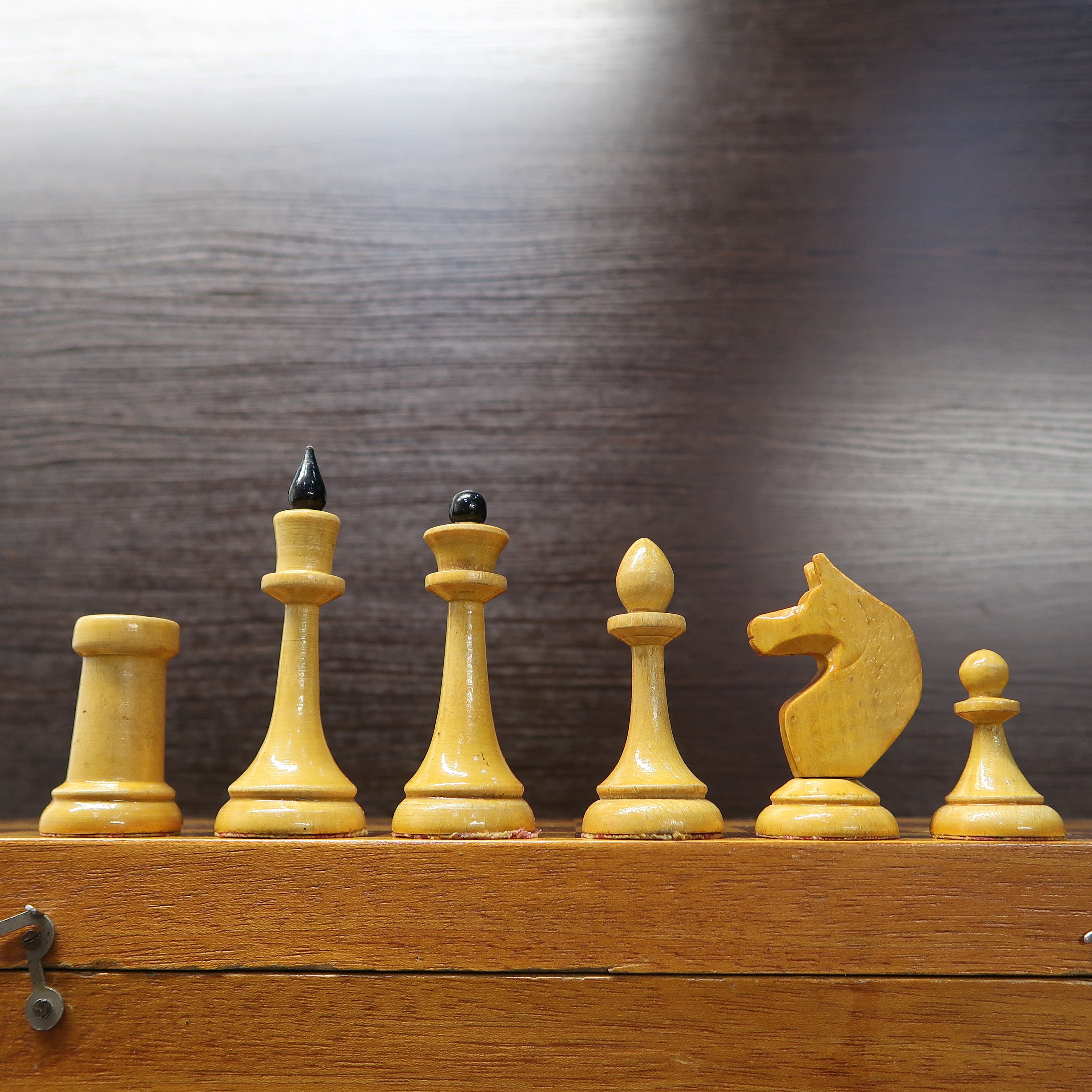 Queen's Gambit Chess Soviet Classic Set With Board 15.75 | Etsy