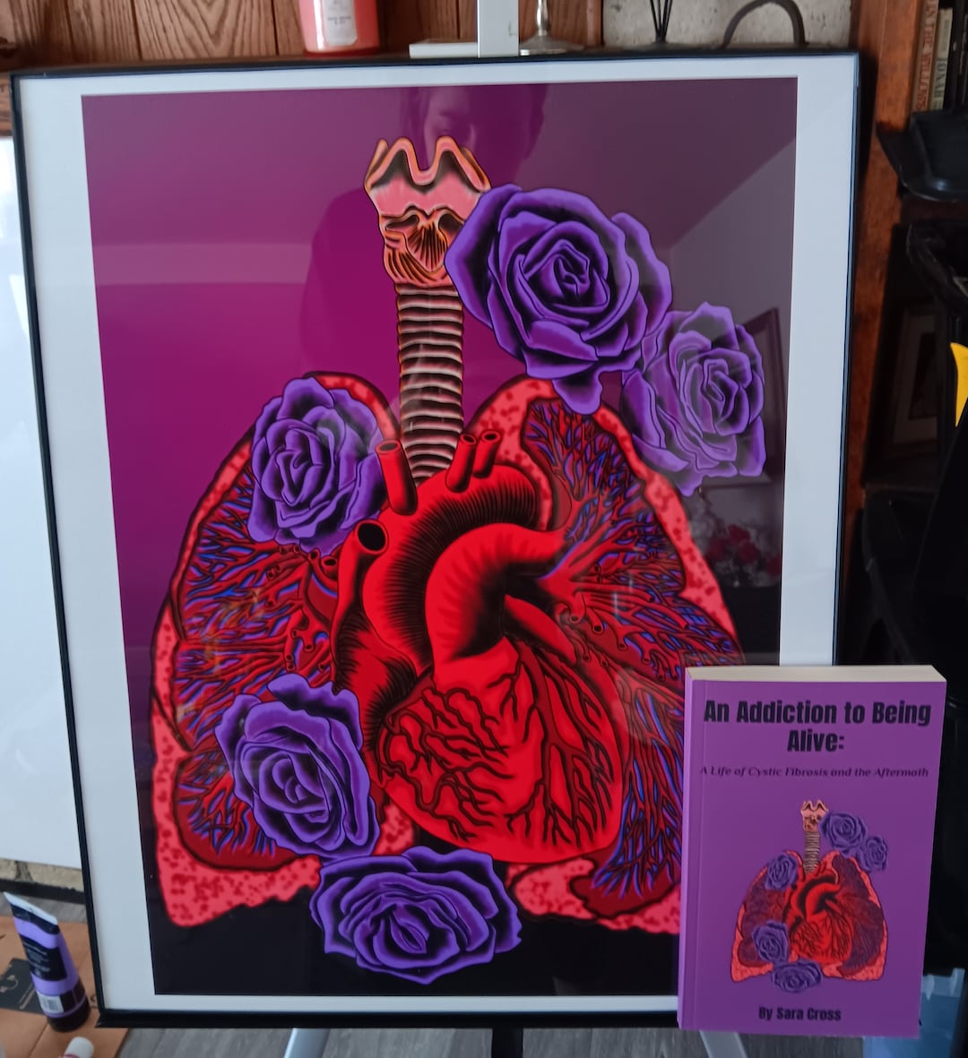 Lung and Roses Full Poster With T-shirt and Book - Etsy