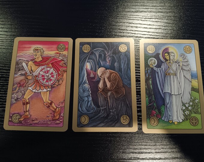 Symbolon Oracle Deck Collectable Cards - Etsy