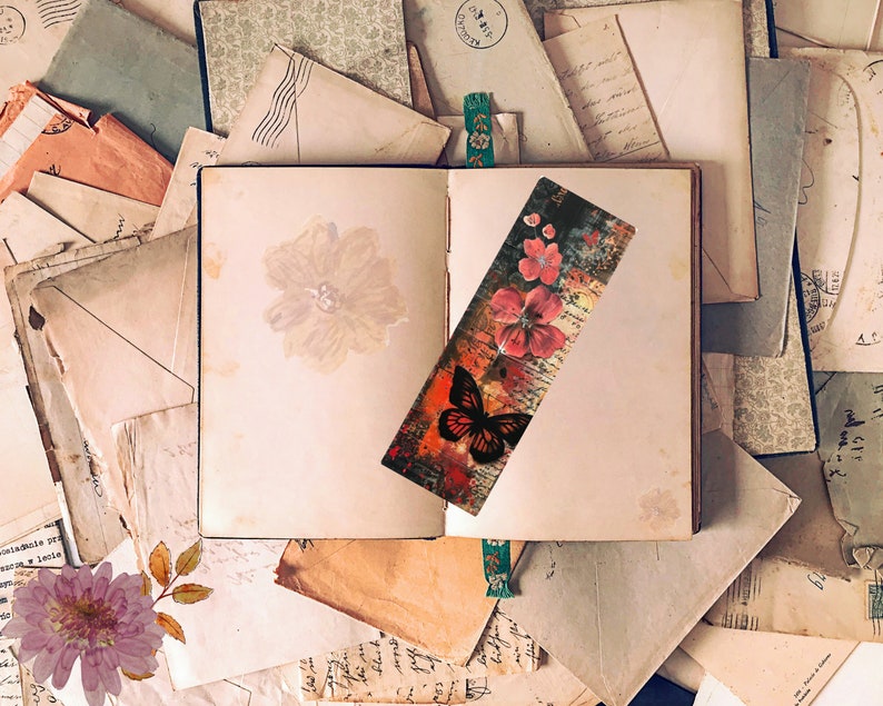 Gothic Bookmarks Printable, 8 Gothic Junk Journal Digital Bookmark ...