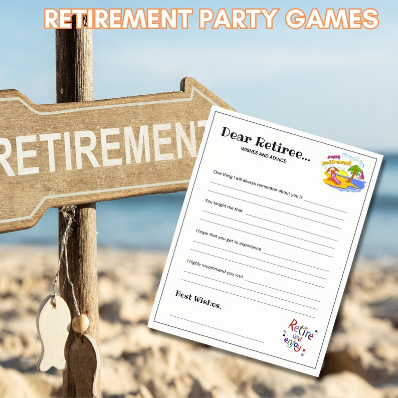 Retirement Games Bundle Printable, Retire Party Activities, Who Knows ...