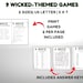 Wicked Oz Themed Games Bundle, Wicked Movie Musical Themed Party ...