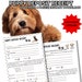 Editable Puppy Deposit Receipt, New Puppy Bill of Sale, Puppy Contract ...
