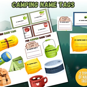 What's Your Camping Name, Camping Game Printable, Name Generator ...
