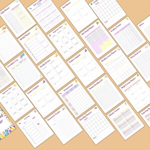 Printable Homeschool Planner, Homeschooler Mom Organizer Binder ...