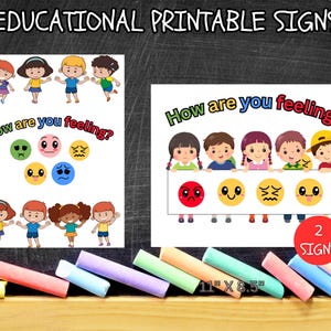 Emotion Flashcards, How Are You Feeling Poster, Feelings Chart ...